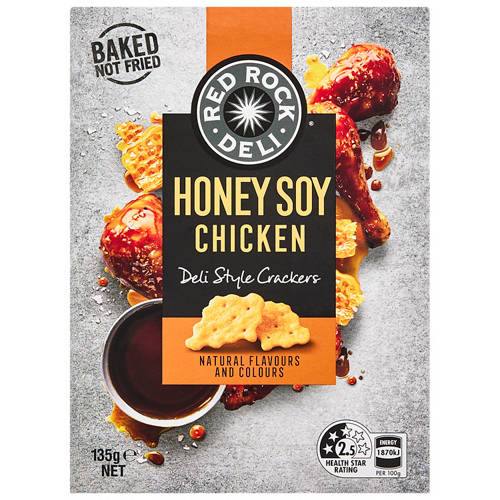 Honey Soy Chicken Crackers 135g